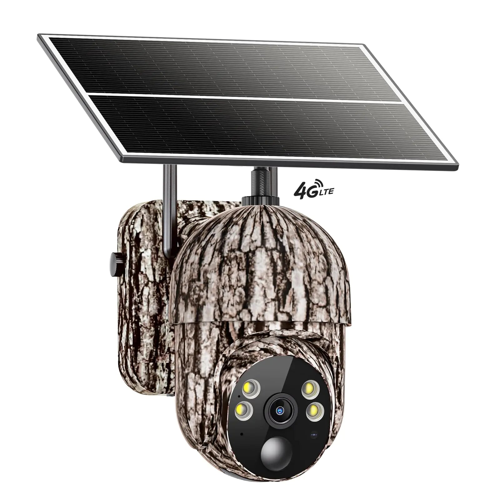 Tefrio Cellular Trail Security Camera with Built-in 4G LTE SIM Card 2K ...