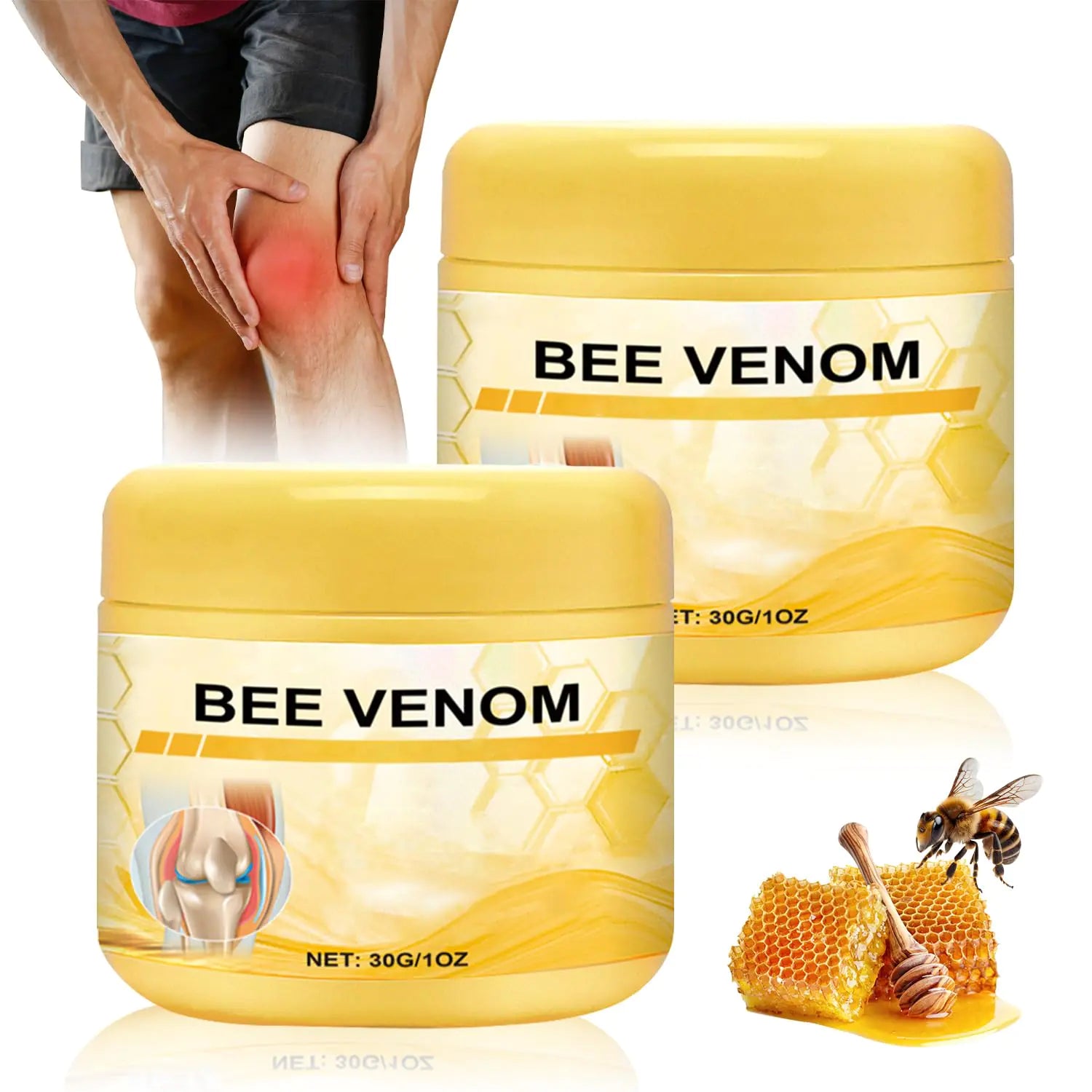 Bee Venom Advanced Joint and Bone CreamBee Venom CreamNew Bee Venom Pr ...